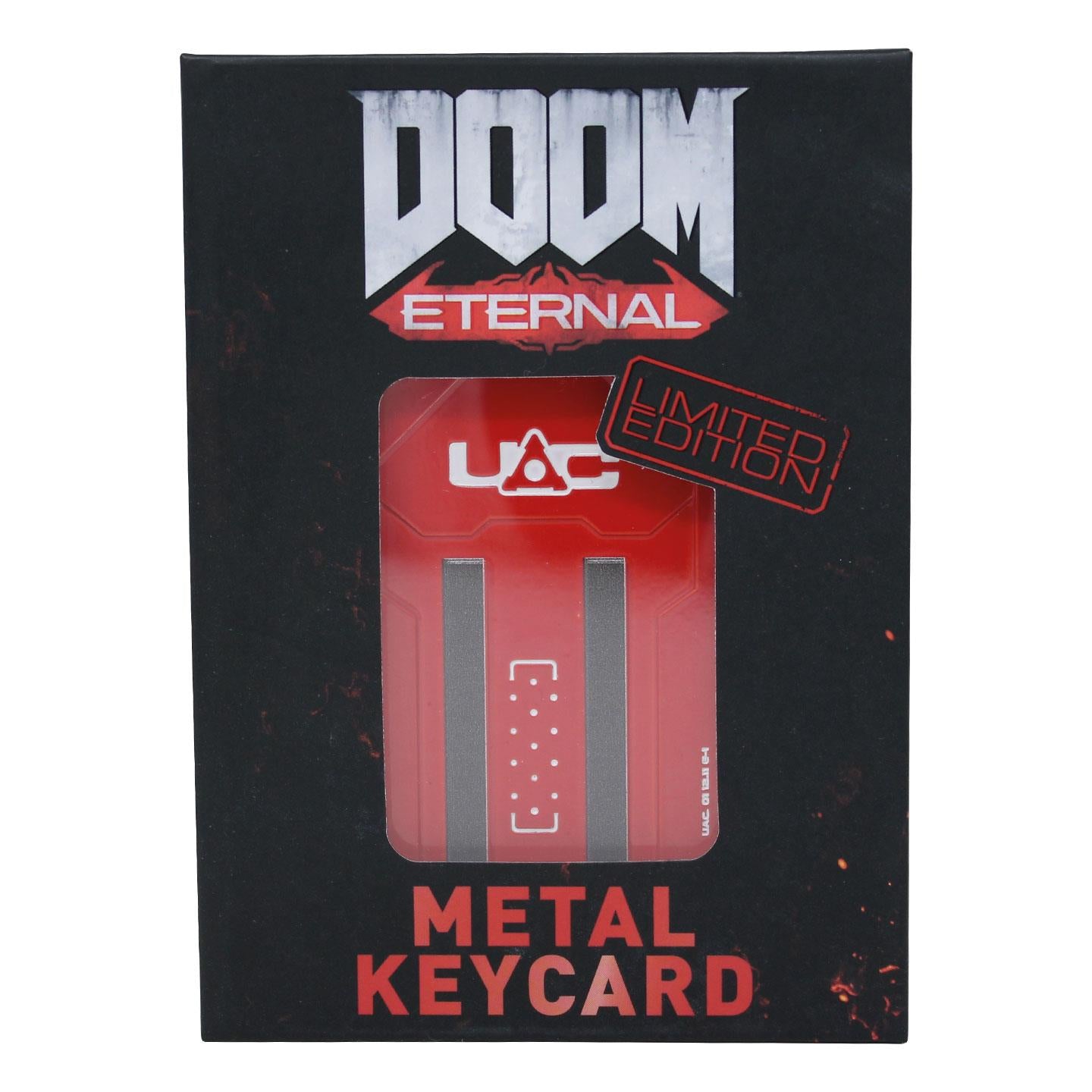 Replica Eternal Doom Limited Edition Keycard (Red) – Hit
