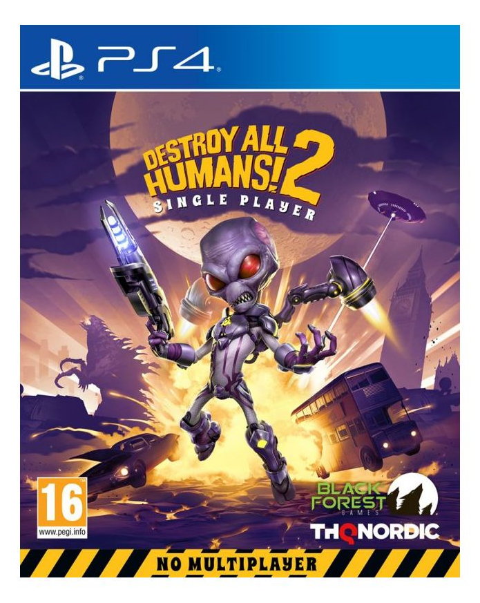 Destroy All Humans! 2: Reprobed - Single Player (PS4) – Hit