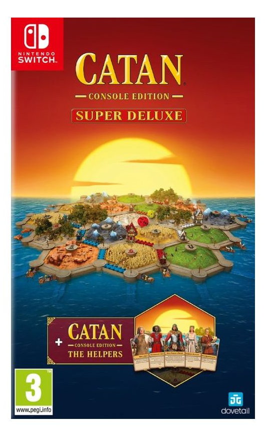 Catan Super Deluxe Console Edition (Nintendo Switch) – Hit