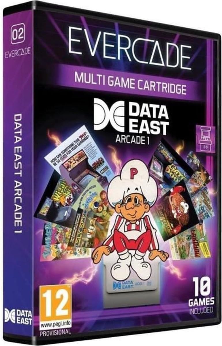 Evercade Data East Arcade 1 Cartridge 02 – Hit