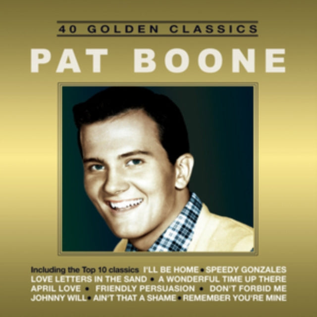 Pat Boone - 40 Golden Classics [CD / Album] – Hit