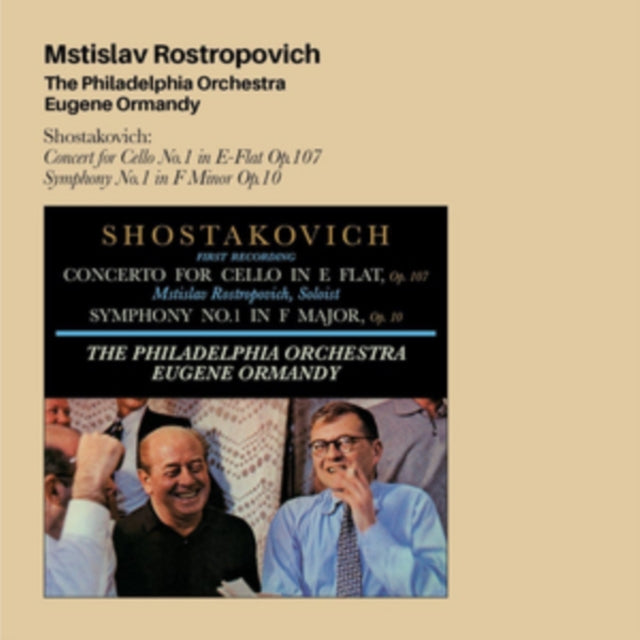 Shostakovich: Concert for Cello No. 1 in E-flat, Op. 107/... [CD / Alb ...