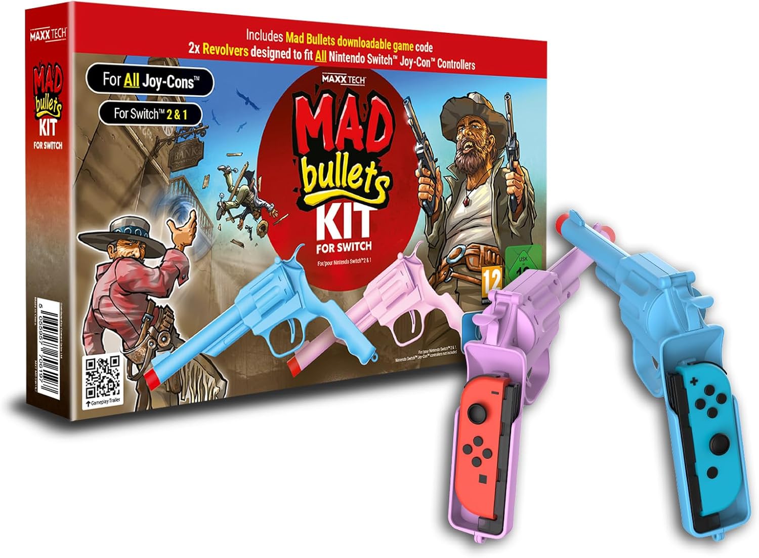 Mad Bullets Kit for Switch 2&1 - Includes Downloadable Switch Code in – Hit
