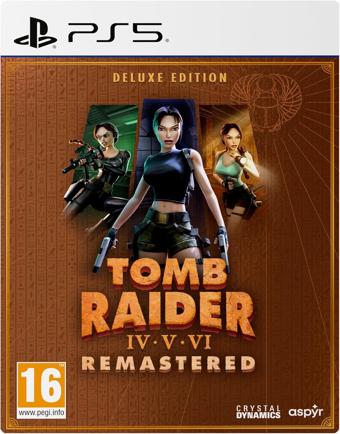 Tomb Raider IV-VI Remastered Starring Lara Croft Deluxe Edition (PS5) – Hit