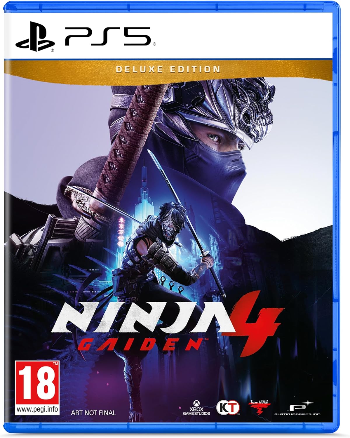 NINJA GAIDEN 4 – Deluxe Edition [PS5] [Disc + Code in Box] – Hit
