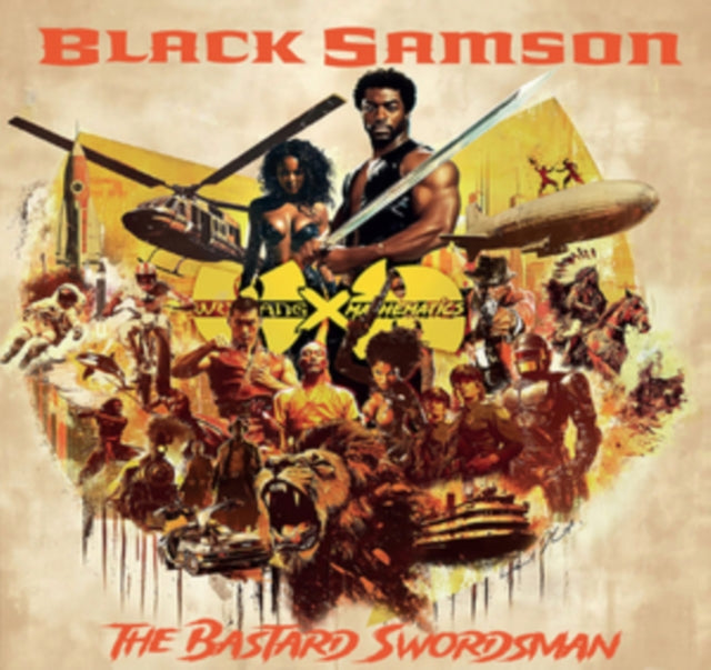 Wu-Tang x Mathematics - Black Samson - The Bastard Swordsman [CD / Alb ...