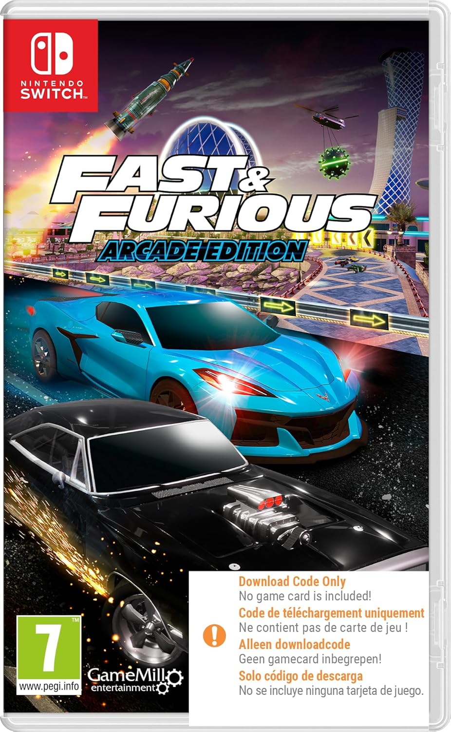 Fast & Furious Arcade Edition (Nintendo Switch) - code in box – Hit