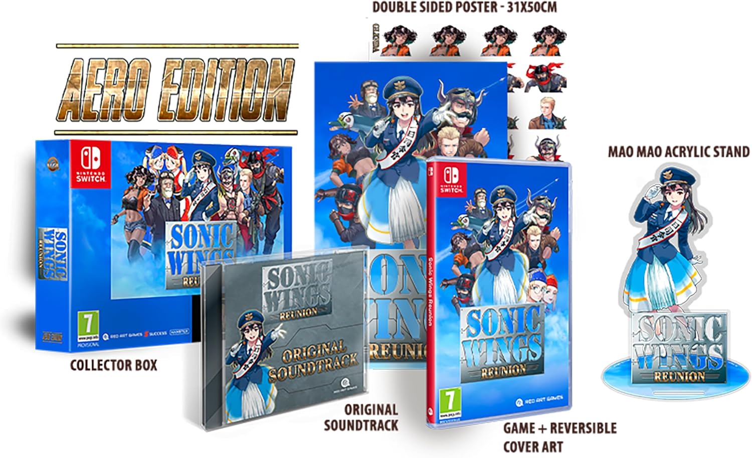 Sonic Wings Reunion Aero Edition (Nintendo Switch) – Hit